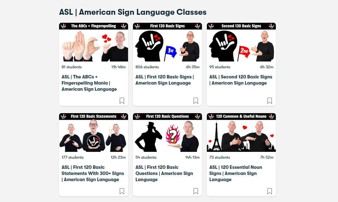 Top 12 Best FREE Online ASL Classes & Courses In 2023